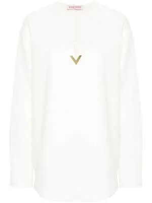Valentino Garavani Vgold Embellished Top