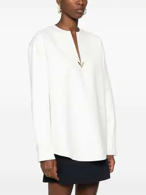Valentino Garavani Vgold Embellished Top