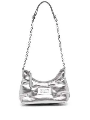 MAISON MARGIELA Micro Glam Slam Mini Bag - Silver