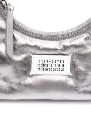 MAISON MARGIELA Micro Glam Slam Mini Bag - Silver