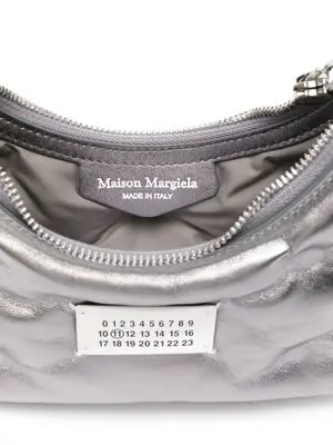 MAISON MARGIELA Micro Glam Slam Mini Bag - Silver