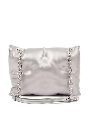 MAISON MARGIELA Glam Slam Flap Shoulder Bag - Silver