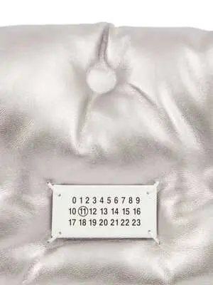 MAISON MARGIELA Glam Slam Flap Shoulder Bag - Silver