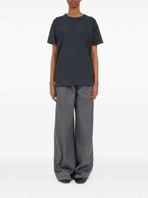 MAISON MARGIELA Embroidered Logo T-shirt - Grey