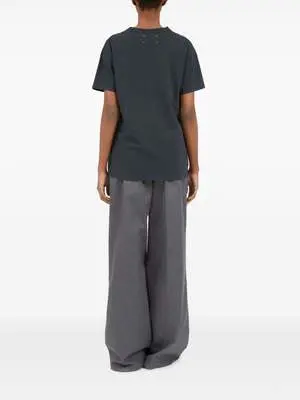 MAISON MARGIELA Embroidered Logo T-shirt - Grey