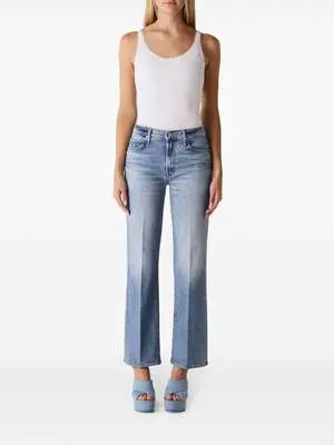 MOTHER The Kick It Wide-leg Jeans - Blue