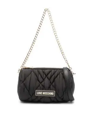Moschino Quilted Cylinder Tote