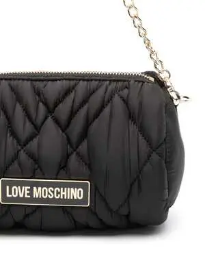 Moschino Quilted Cylinder Tote