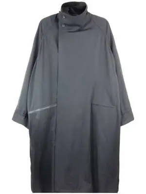 Yohji Yamamoto Cross-zipper Wool Gabardine Jacket