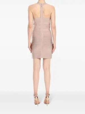 Herve Leger Halterneck Bandage Minidress