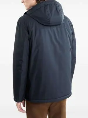 FAY Double-front Caban Jacket - Blue
