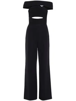 Herve Leger Lila Off-shoulder Jumpsuit