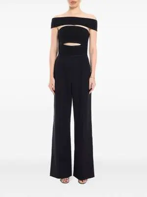 Herve Leger Lila Off-shoulder Jumpsuit