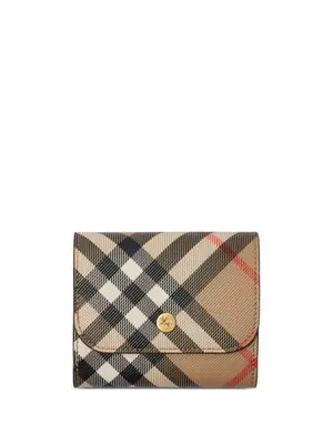 Burberry Vintage-check Wallet - Neutrals