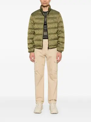 Balmain Logo Patch Tapered Trousers
