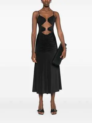 NISSA Nissi Cut-out Midi Dress