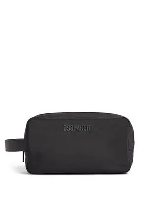 Dsquared2 Logo-patch Wash Bag - Black