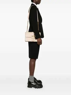 Pinko Classic Love Shoulder Bag - Neutrals