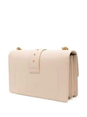 Pinko Classic Love Shoulder Bag - Neutrals