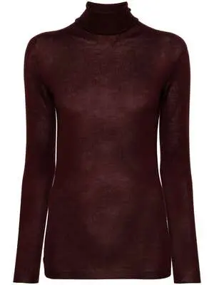 Fabiana Filippi Roll-neck Sweater - Red