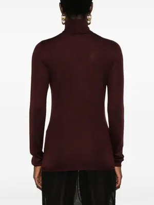 Fabiana Filippi Roll-neck Sweater - Red