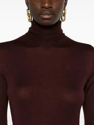 Fabiana Filippi Roll-neck Sweater - Red