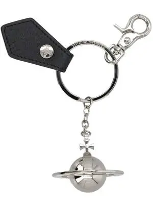 VIVIENNE WESTWOOD 3d Orb Keyring - Silver