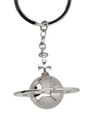 VIVIENNE WESTWOOD 3d Orb Keyring - Silver