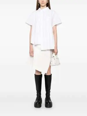 Sacai Asymmetric Cotton Shirt