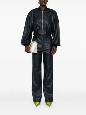 ROTATE BY BIRGER CHRISTENSEN Braided Cropped Jacket