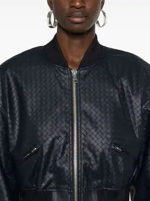 ROTATE BY BIRGER CHRISTENSEN Braided Cropped Jacket