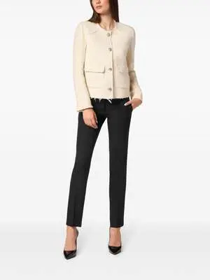 Philipp Plein Tweed Jacket - Neutrals
