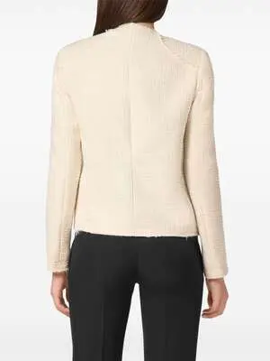 Philipp Plein Tweed Jacket - Neutrals