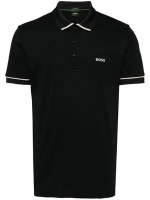 BOSS Interlock-weave Polo Shirt