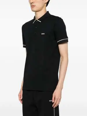 BOSS Interlock-weave Polo Shirt