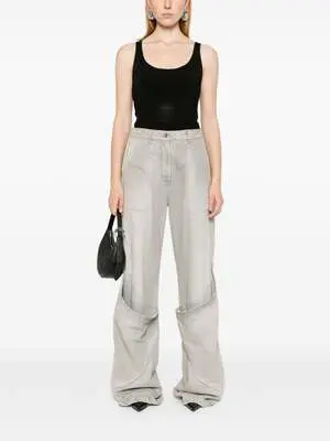 MUGLER Knitted Tank Top