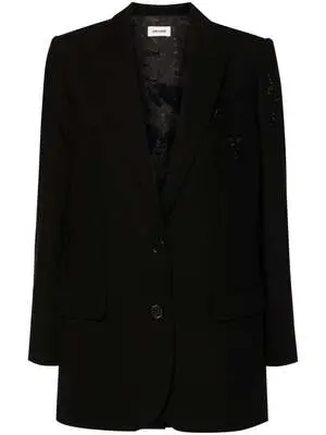 Zadig&Voltaire Rhinestone-embellished Blazer