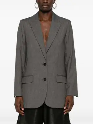 Zadig&Voltaire Rhinestone-slogan Blazer