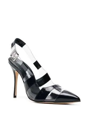 Manolo Blahnik 70mm Uxra Slingback Pumps
