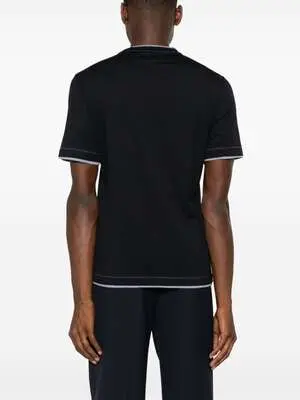 Brunello Cucinelli Logo-embroidered T-shirt