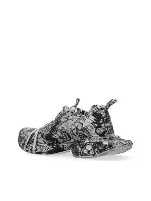 Balenciaga 3xl Extreme Graffiti Low-top Sneakers