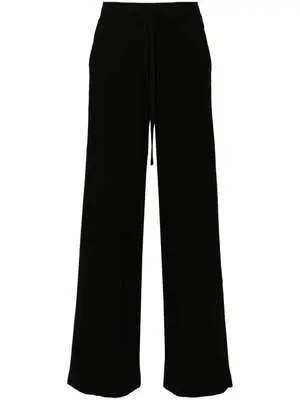 P.a.r.o.s.h Wool-cashmere Blend Trousers - Black