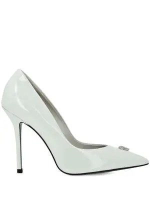 Philipp Plein Leather Decollete Pumps