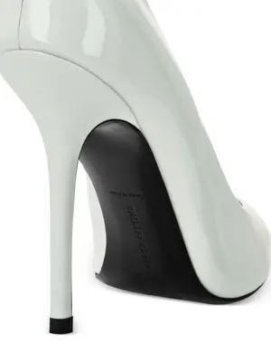 Philipp Plein Leather Decollete Pumps