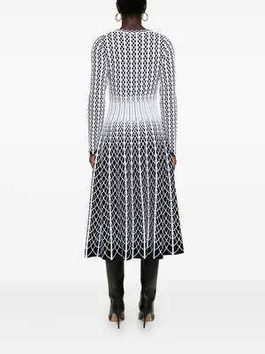 ANTONINO VALENTI Striped Midi Dress