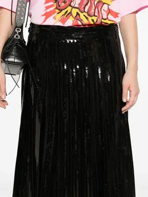 P.a.r.o.s.h Godot Maxi Skirt - Black