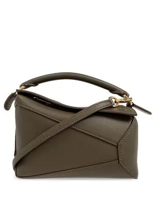 Loewe Mini Puzzle Tote Bag - Green