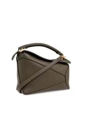 Loewe Mini Puzzle Tote Bag - Green