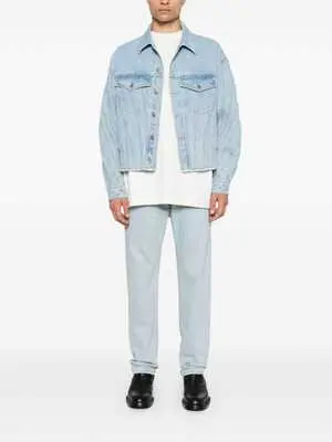MUGLER Panelled Denim Jacket