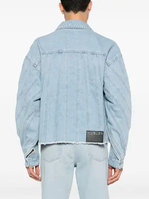 MUGLER Panelled Denim Jacket